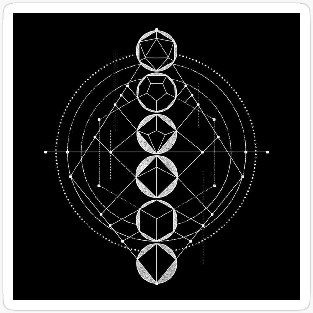 Sacred Science Rpg Sticker Phone Decal Water Bottle Stickers Car Decals ...