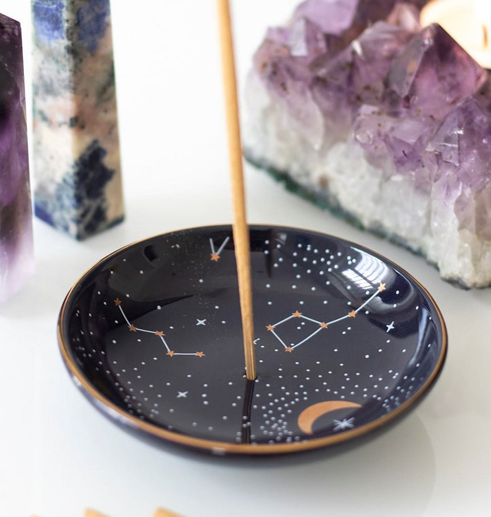 Sacred Symbol Astrology Constellation Moon And Stars Incense Holder ...