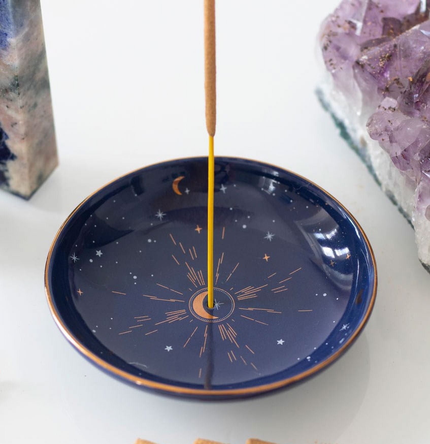 Sacred Symbol Astrology Starry Sky Moon And Stars Incense Holder ...