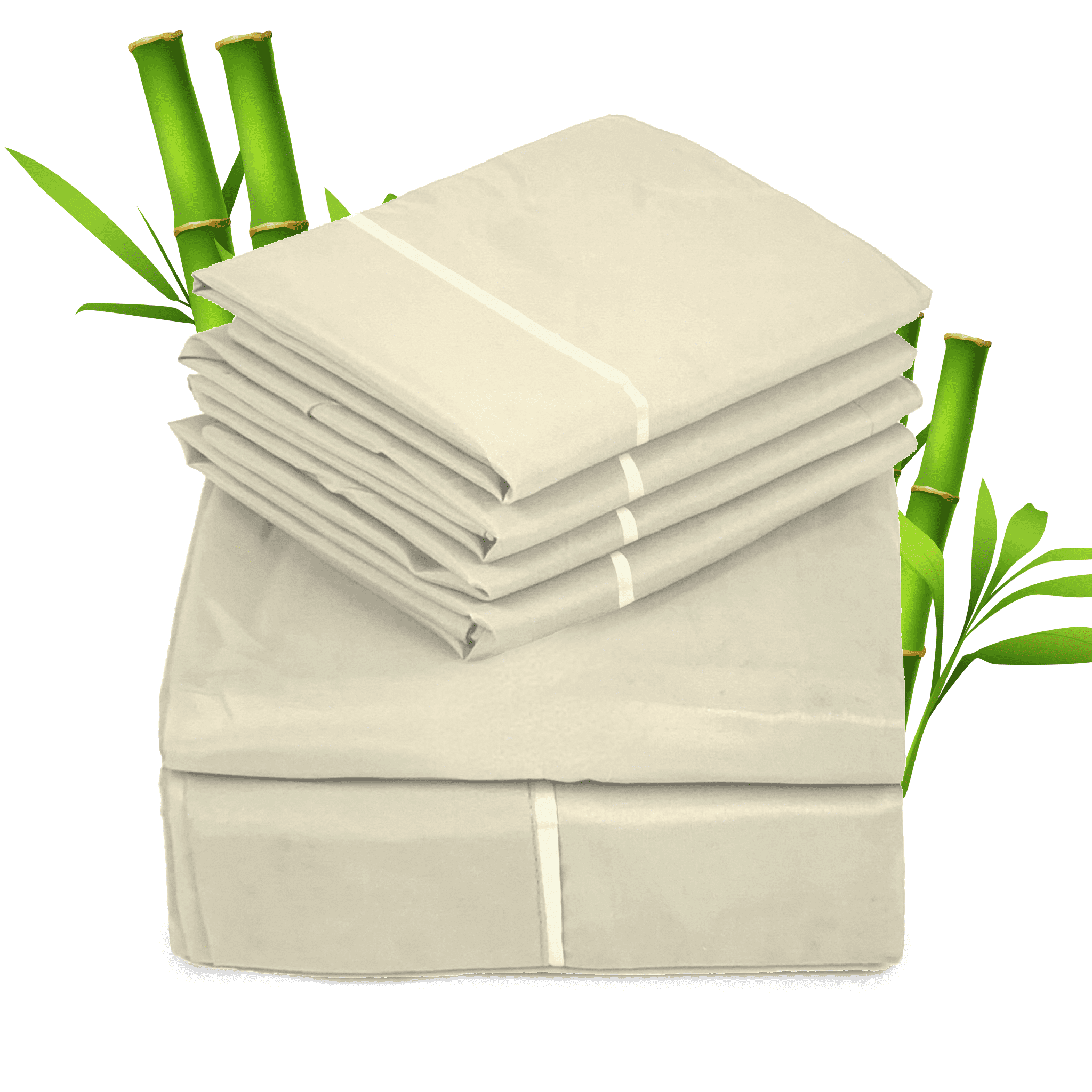 Sacred Thread 6 PC Bamboo Sheet Set - Silky Soft w/ Deep Pockets ...