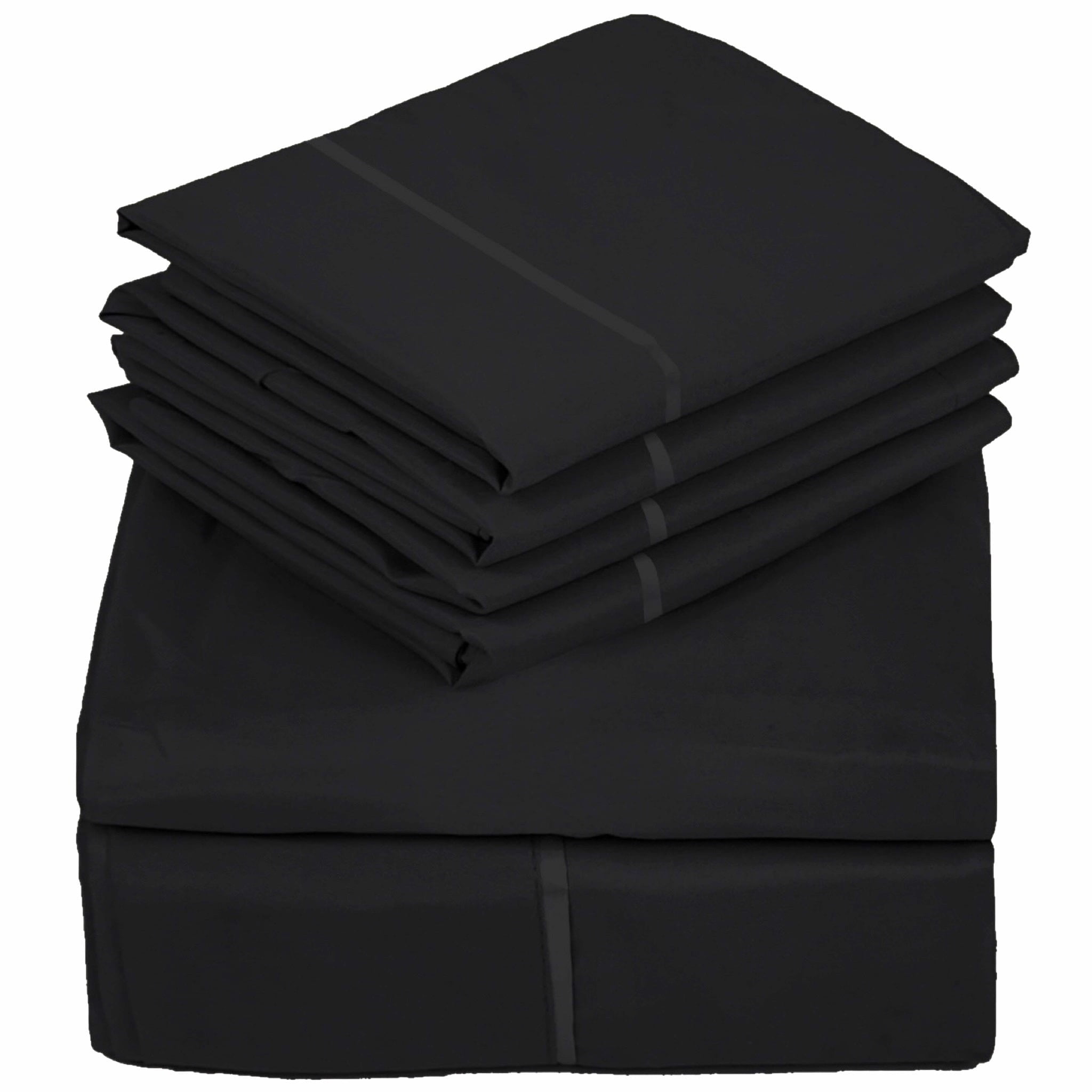 Sacred Thread 6 PC Bamboo Sheet Set - Silky Soft w/ Deep Pockets ...