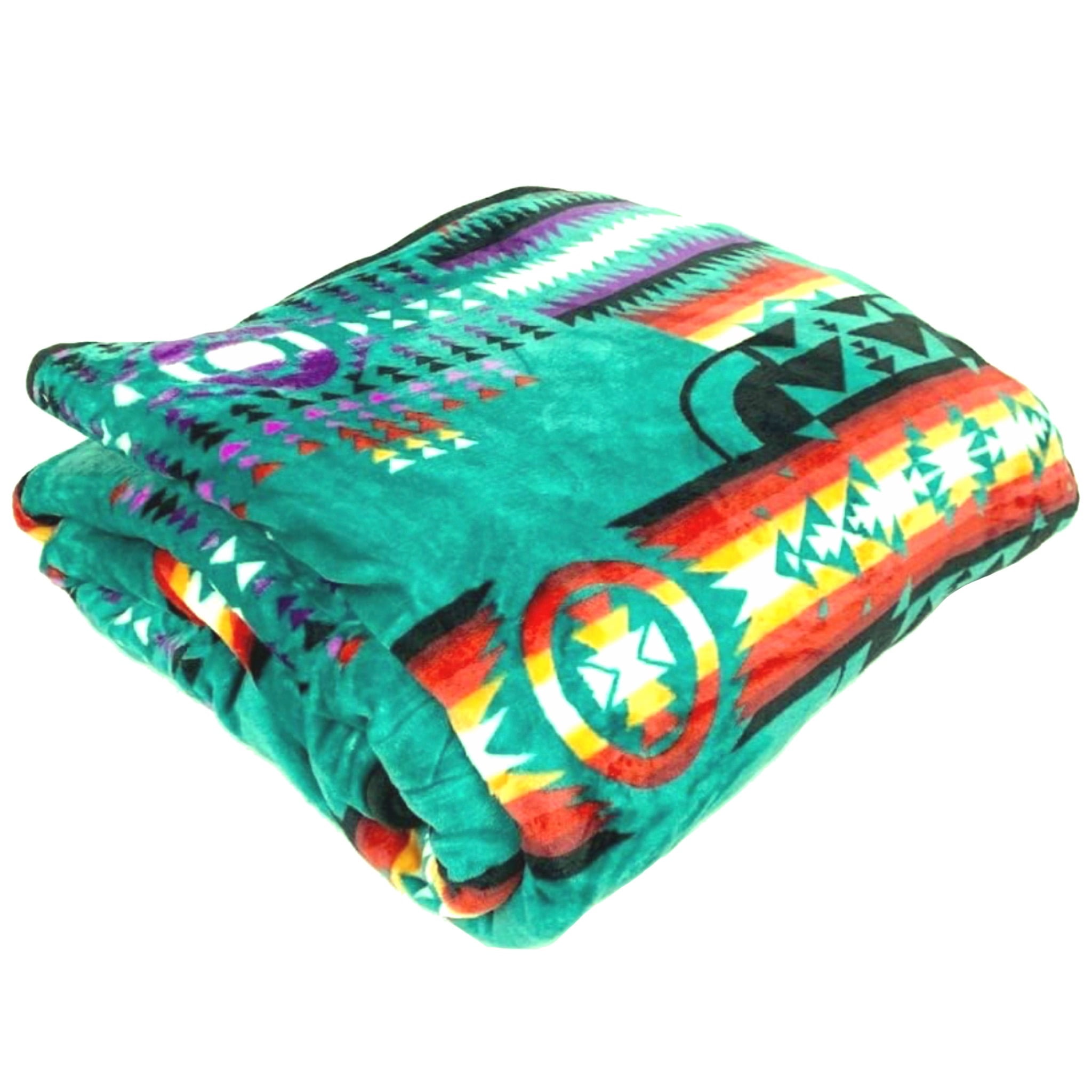Sacred Thread Fleece Blanket, Southwestern Queen Blanket, Throw Blanket ...