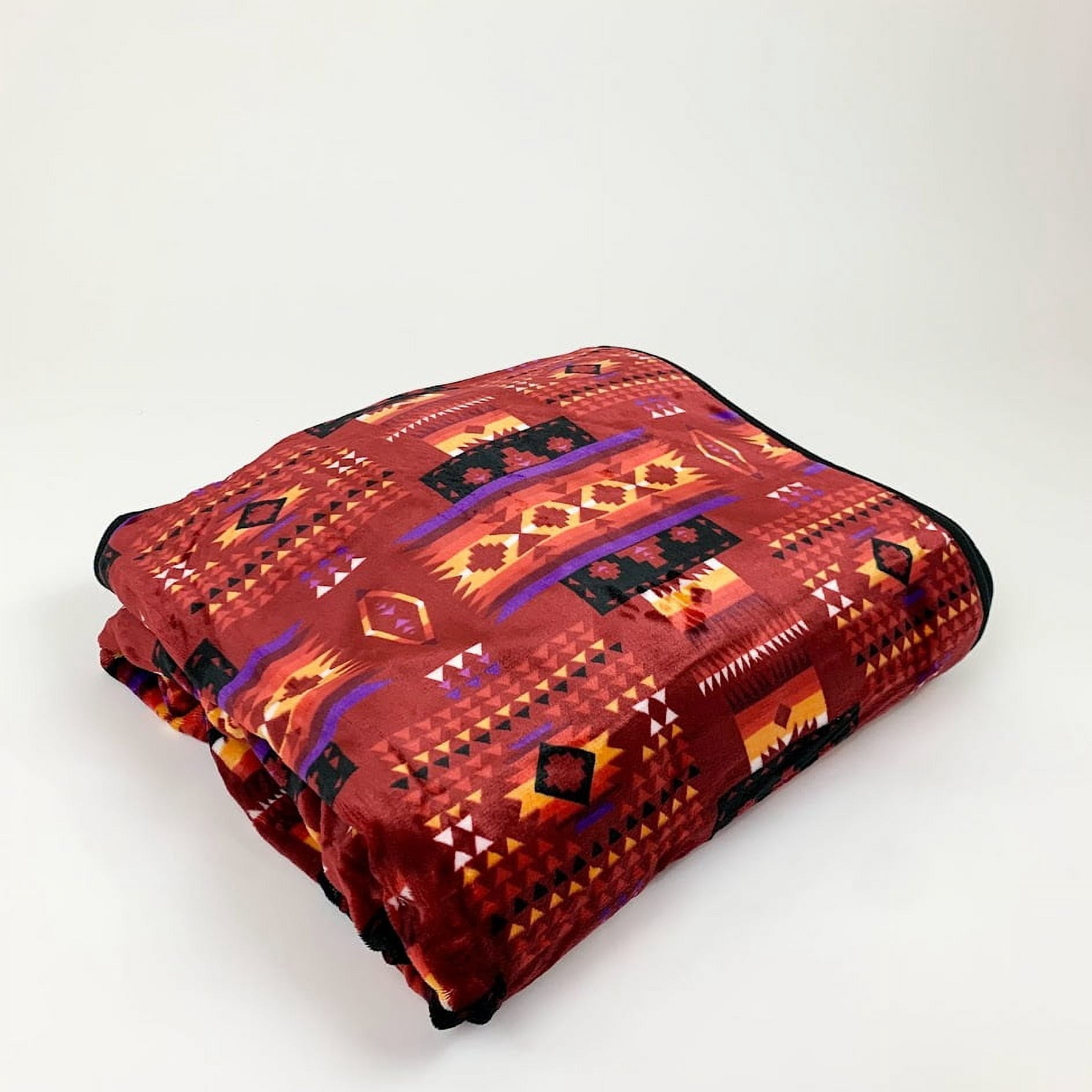Soft Sacred Thread Queen Fleece Blanket, Southwestern Sofa and Bed ...
