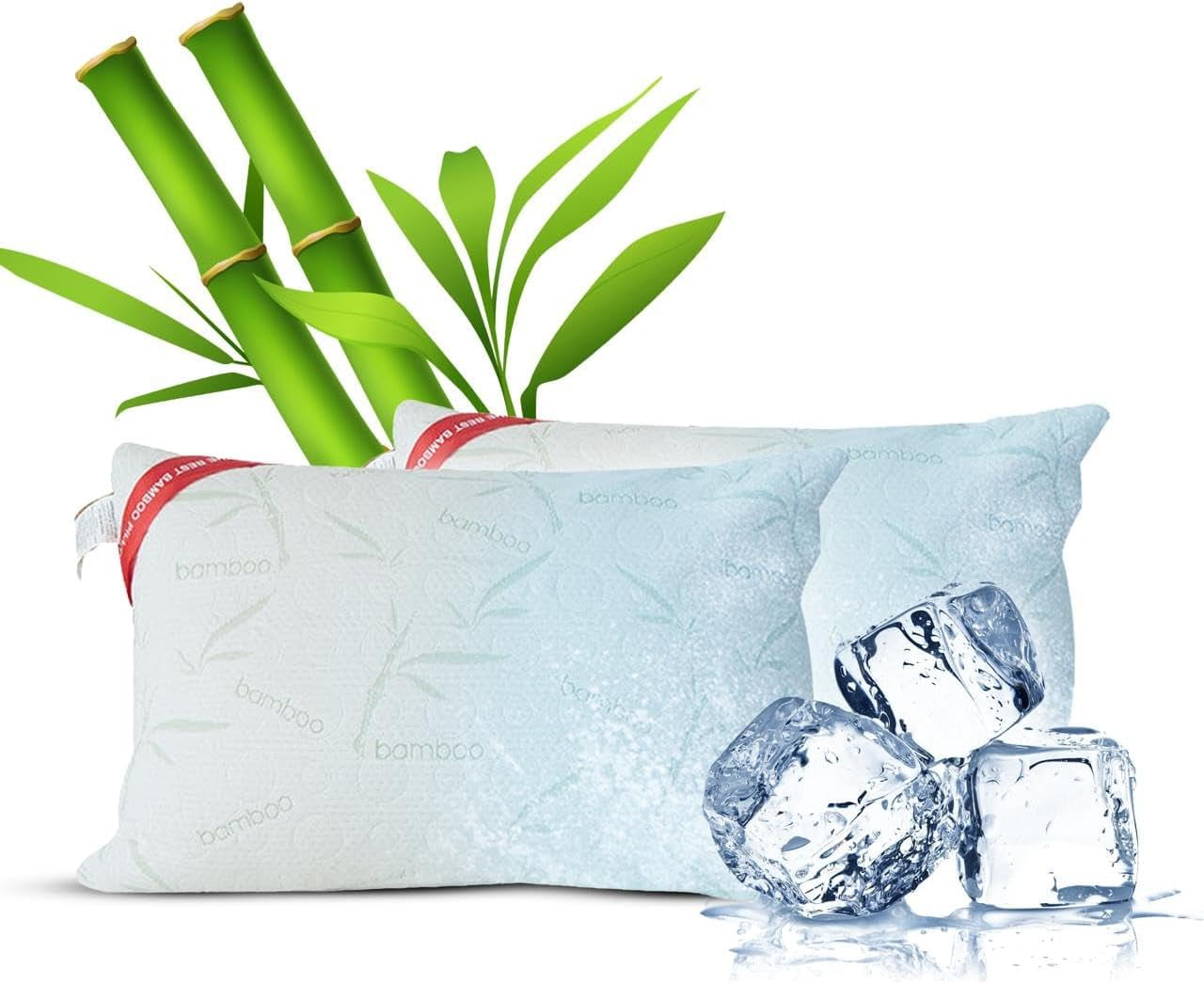 Sacred Thread Memory Foam Pillow, Adjustable Firmness, Soft, Aloe ...