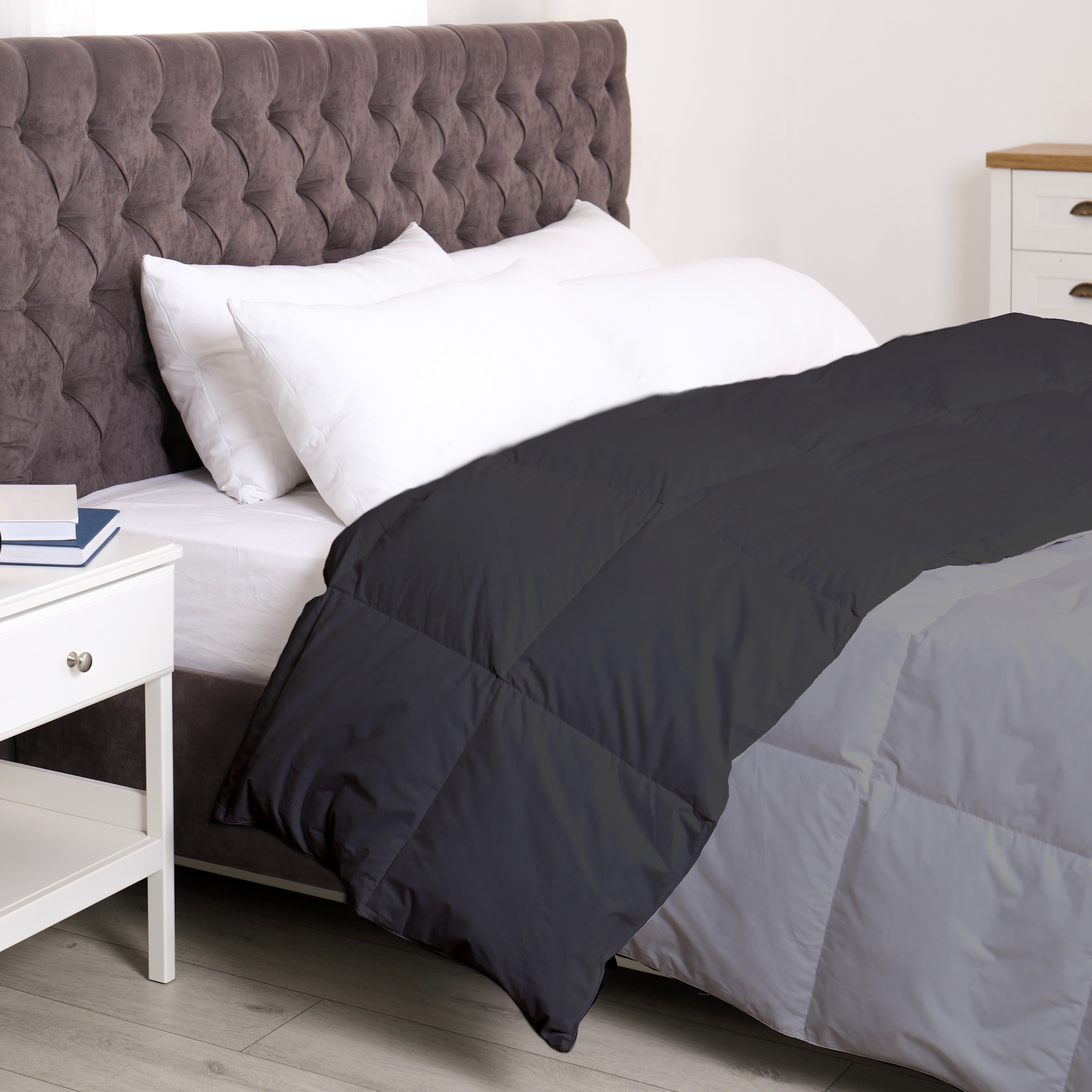 Sacred Thread Reversible Bamboo Comforter - Soft & Lightweight - Down ...