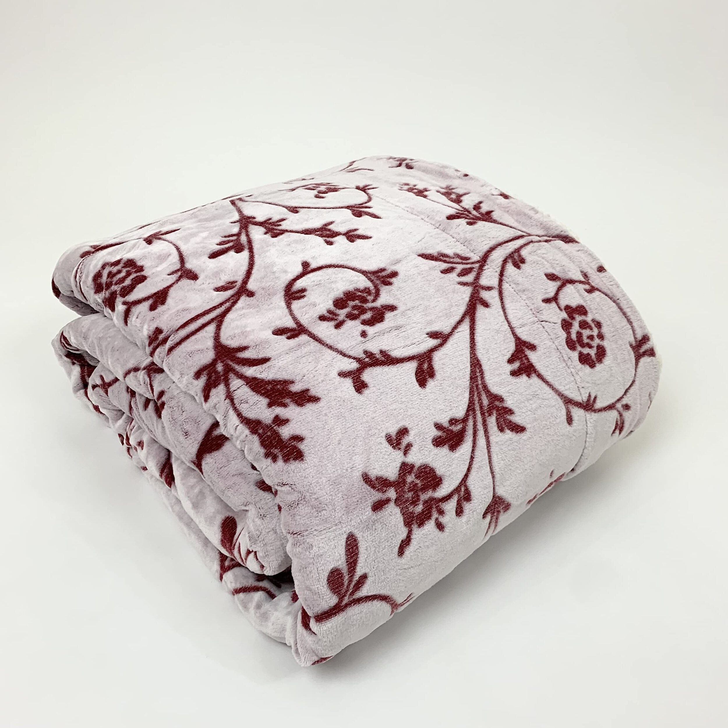 Sacred Thread Sherpa Fleece Blanket, Soft and Cozy Queen Blanket, Plush ...