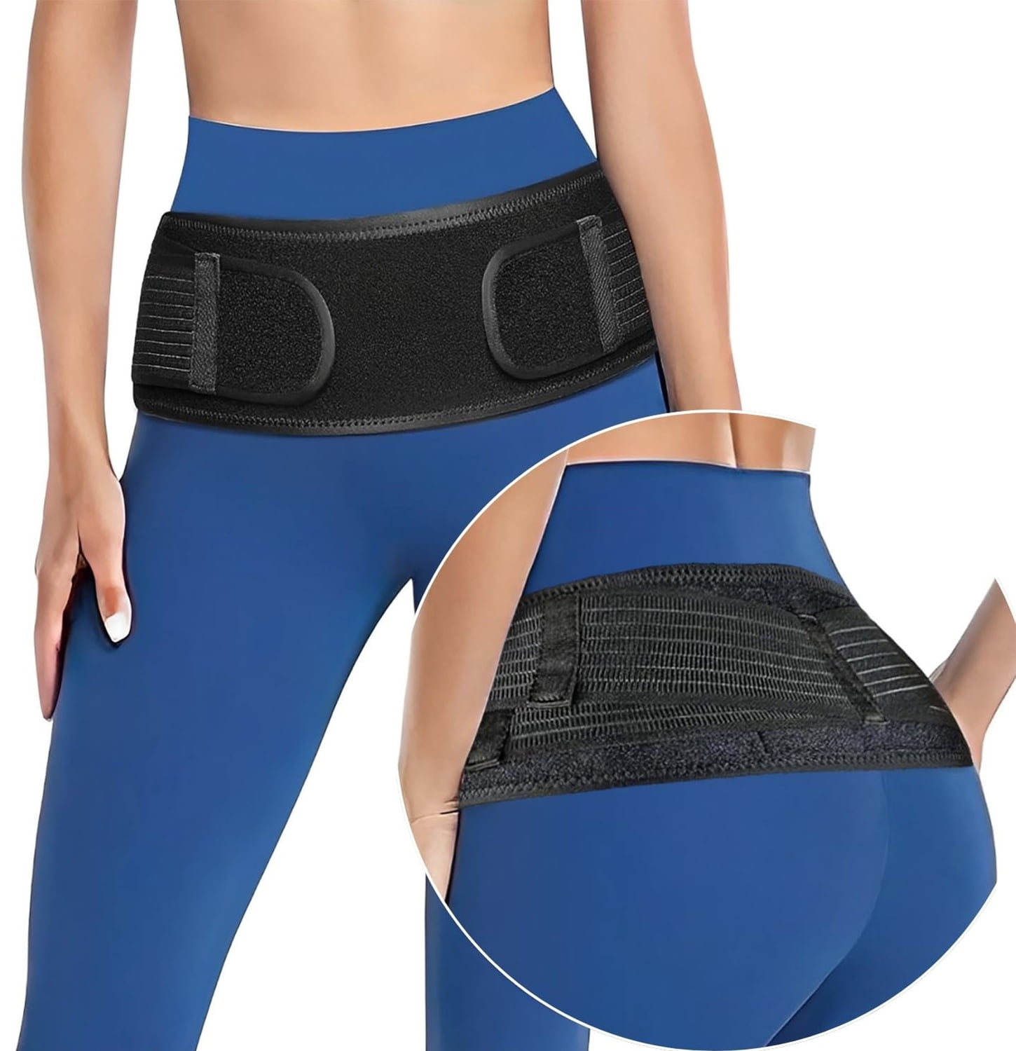 Sacroiliac Hip Belt for Women and Men – Alleviate Sciatica, Pelvic ...