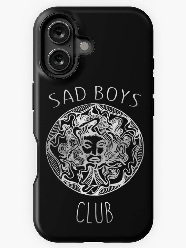 Sad Boys Club Funny Meme Quote Protective and Compatible iPhone 11-17 ...