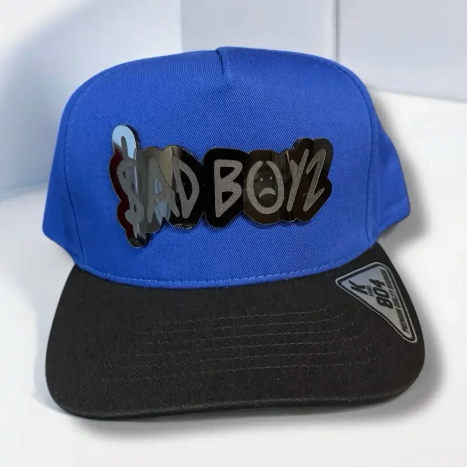 Sad Boyz Graphic Hat, Adjustable Snapback Cap With Streetwear Style ...
