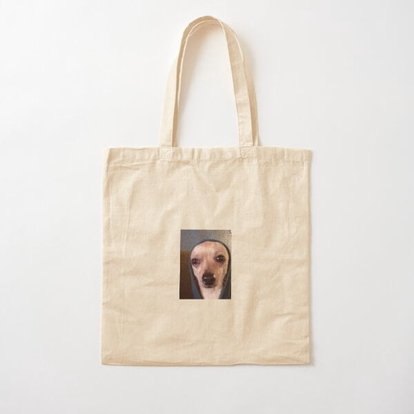 Sad Dog Cotton Tote Bag Canvas Tote Bag, Family Gift For Mother, Her ...