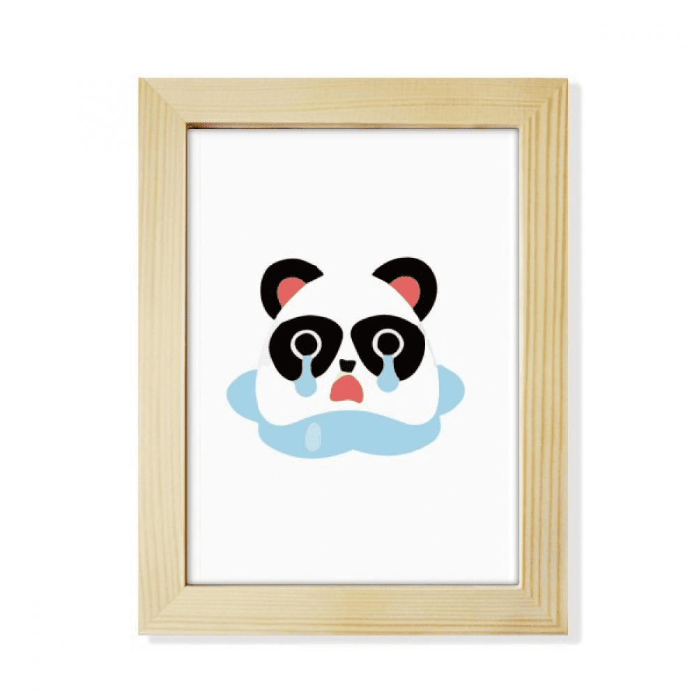 Sad Little Panda Poor Cartoon Expression Desktop Adorn Photo Frame ...