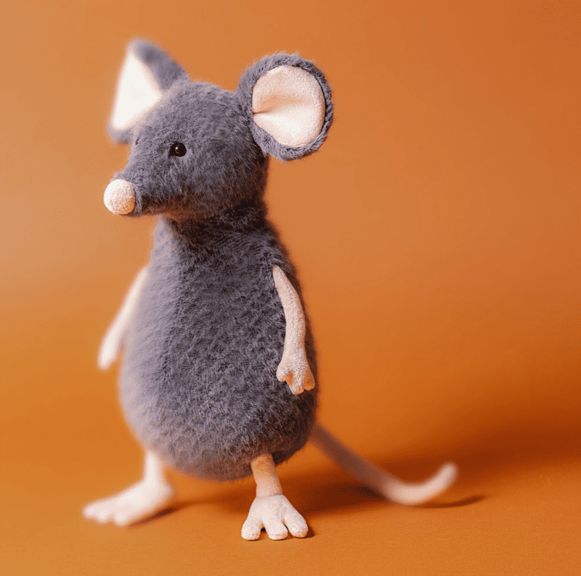 Sad Rat Plush Toy by Jellycat, 27cm Soft Stuffed Animal for Kids ...