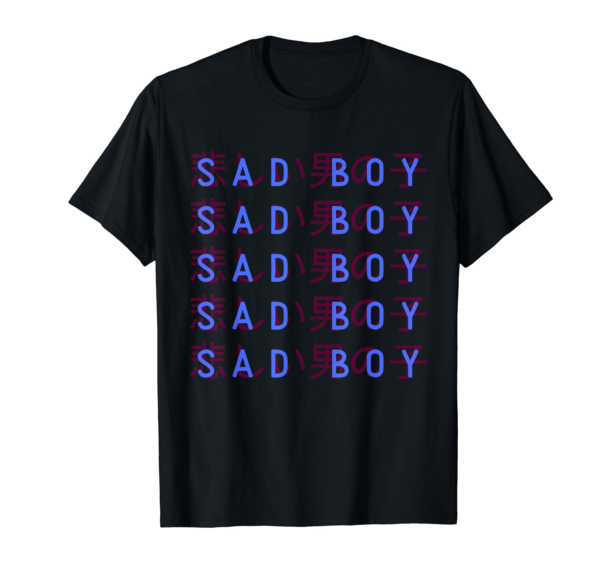 Sad boy - vaporwave eboy 90s aesthetic retro japanese T-Shirt - Walmart.com
