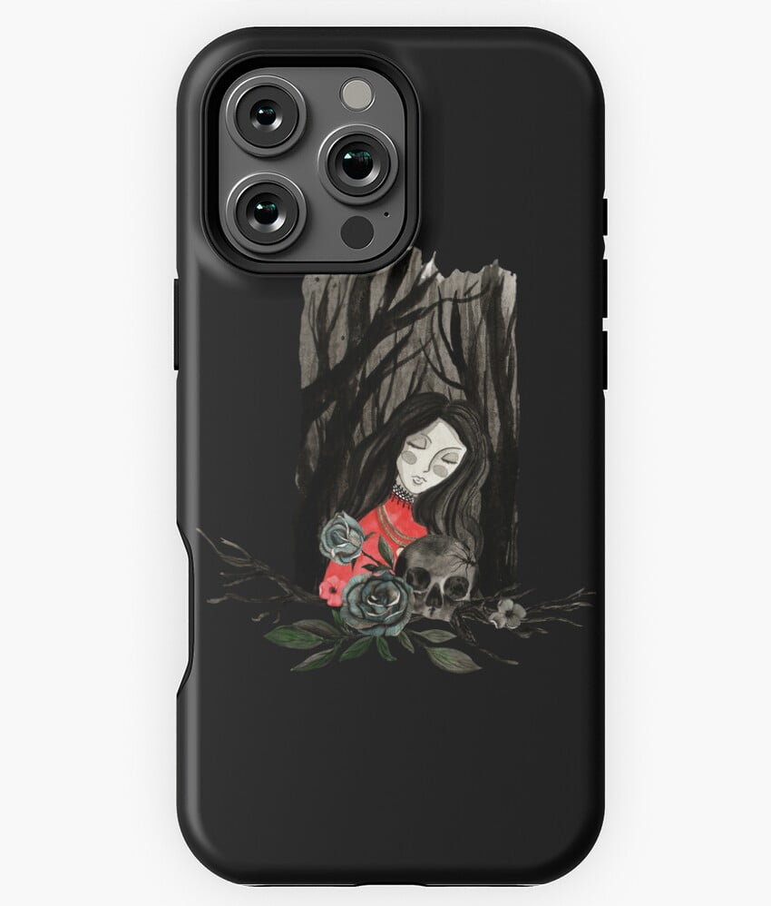Sad girl halloween M19156 Phone case for iPhone 11 to 16 Pro Max ...