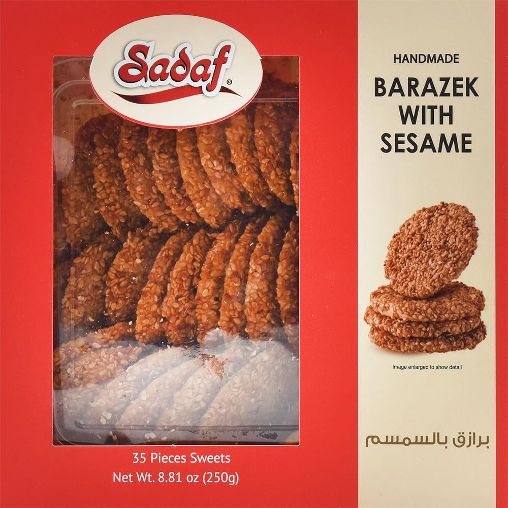 Sadaf Barazek with Sesame MZF22 Cookies - Ideal Appetizer or Snack ...