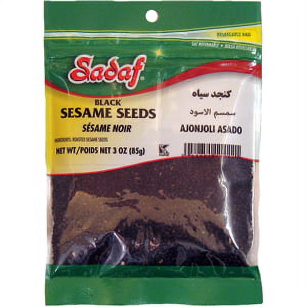 Sadaf Sesame Seeds Black 3 oz. - Walmart.com