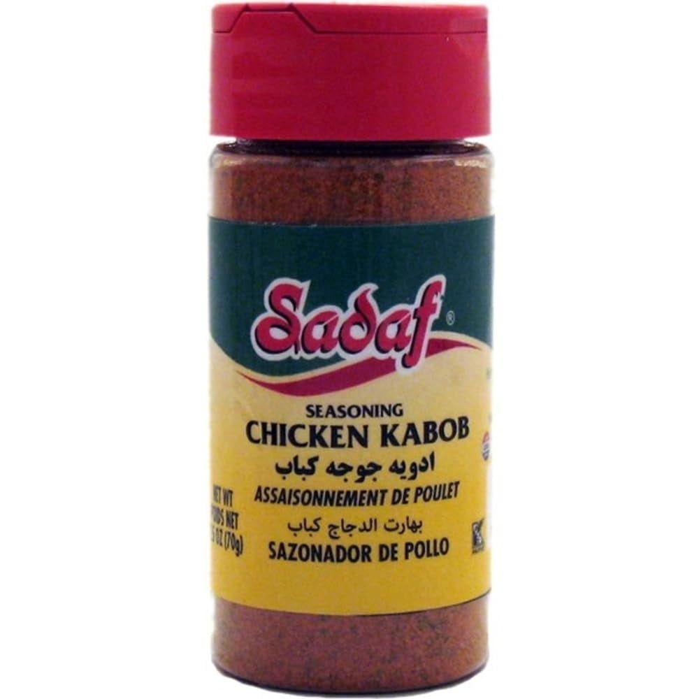 Sadaf Chicken Kabob Seasoning ESF27 - Chicken Seasoning for Cooking and ...