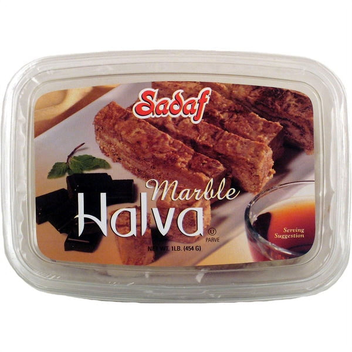 Sadaf Chocolate Marble Halva 16 oz. - EACH - Walmart.com