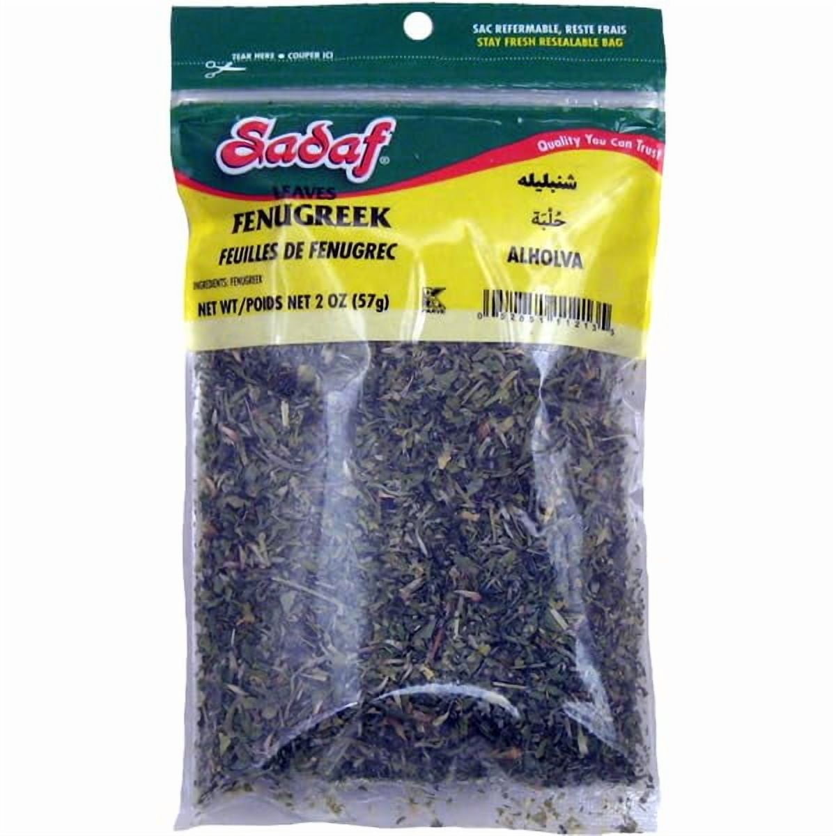 Sadaf Dried Fenugreek Leaves - MDA05 Kasoori methi leaves- Kosher and ...
