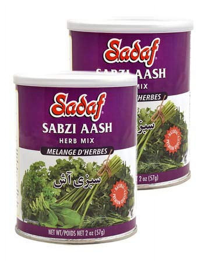 Sadaf Dried Herbs Mix SDF 2 oz, ( Pack of 2 ) (Sabzi Aash) - Walmart.com