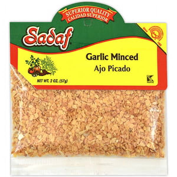 Sadaf Garlic Minced 3 oz. - Walmart.com
