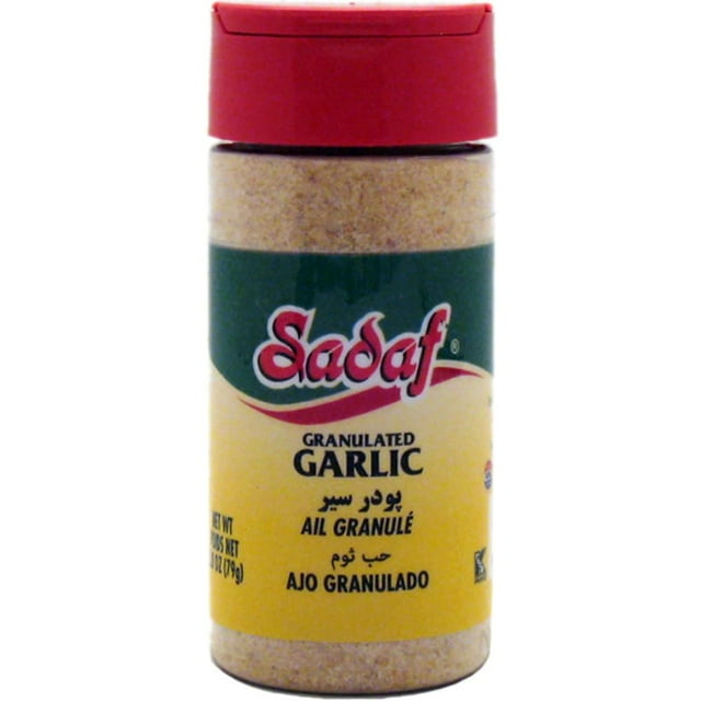 Sadaf Granulated Garlic - Garlic Powder BSL1 Seasoning for Cooking ...