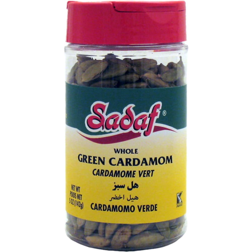 Sadaf Green Cardamom Whole SAF21 - Green Cardamom Pods for Cooking and ...