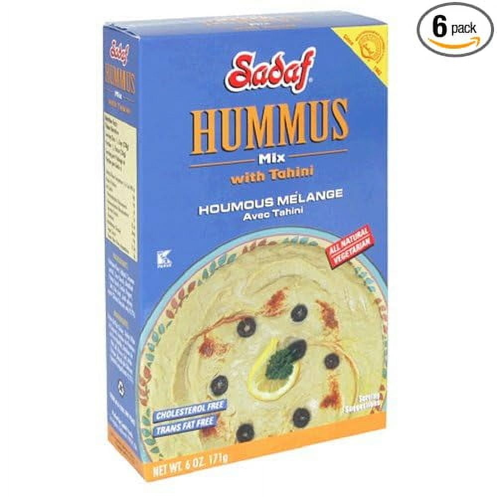 Sadaf Hummus Dip Mix, Original, 6-Ounce Boxes (Pack of 6) - Walmart.com