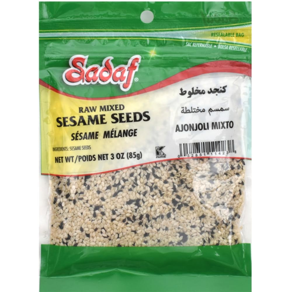 Sadaf Sesame Seeds - CCF19 Mixed Sesame Seeds for Cooking and Food ...