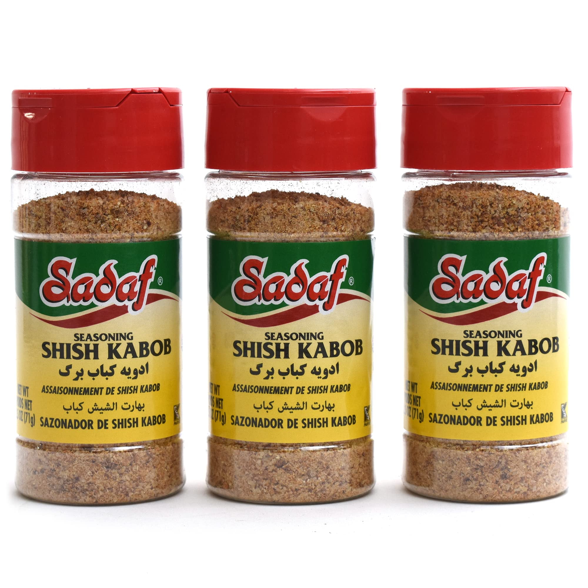 Sadaf Shish Kabob Seasoning 3x 2.5 oz. - Middle eastern and ...
