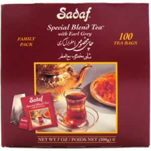 Sadaf Special Blend Earl Grey Tea - 100 Count - Walmart.com