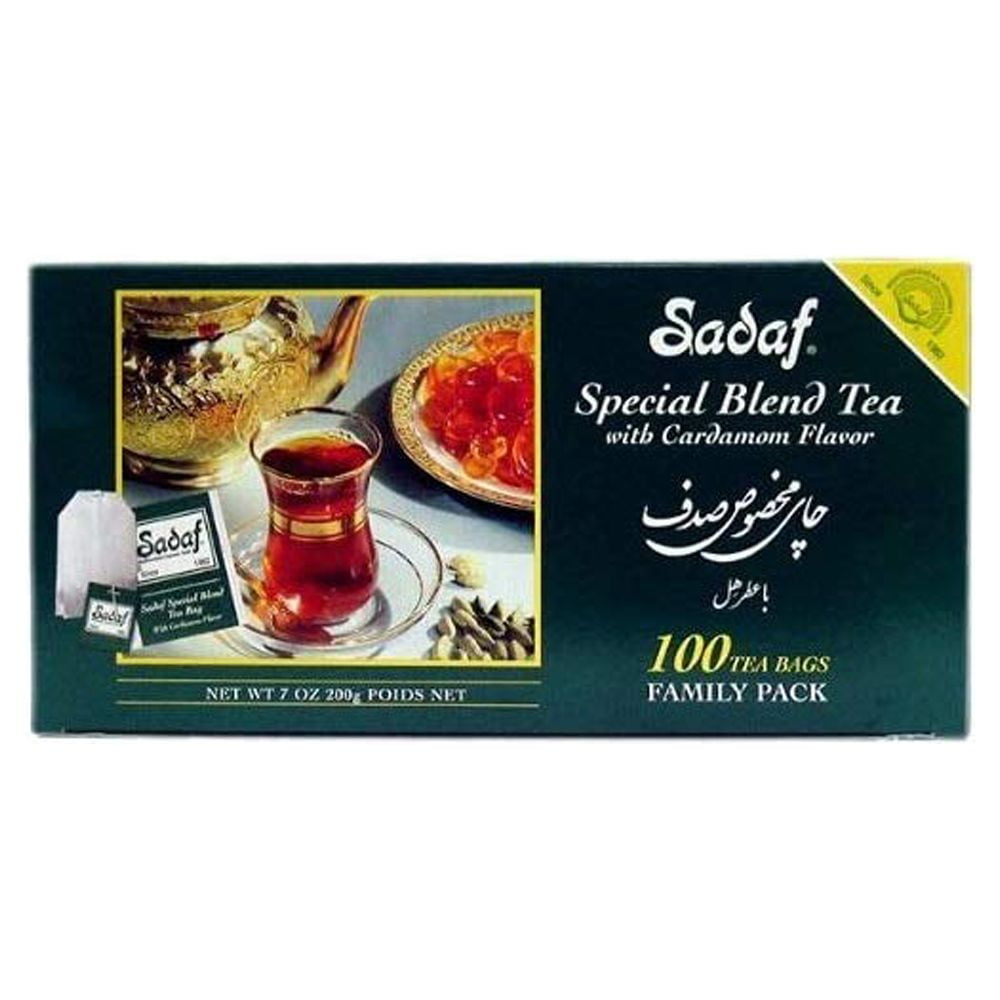 Sadaf Special Blend Tea Cardamom, 100-Count - Walmart.com