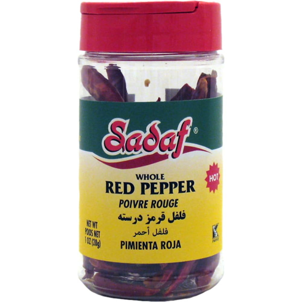 Sadaf Whole Red Pepper - Red Pepper H2FSDfor Cooking, Seasoning and ...