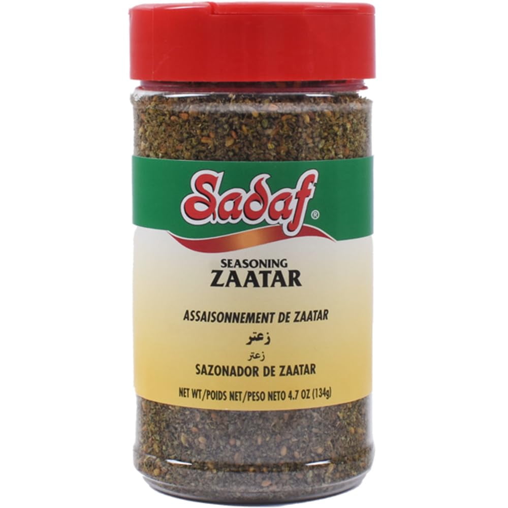 Sadaf Zaatar Seasoning - DMF15 Green Zaatar Spice for Cooking and Food ...
