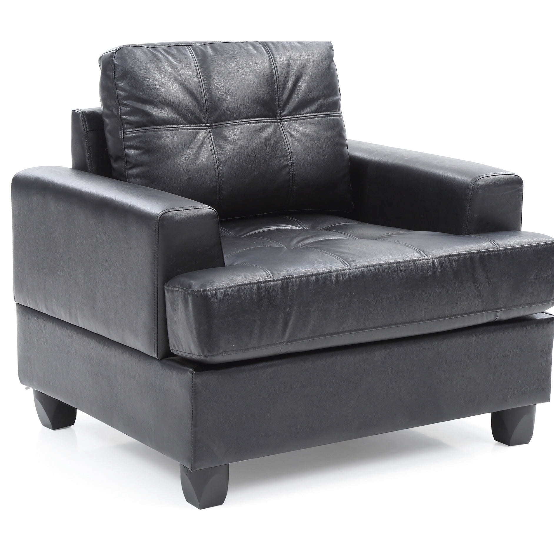 Saddle Arm Chair for One | Supports Relaxation in Small Spaces | Black ...