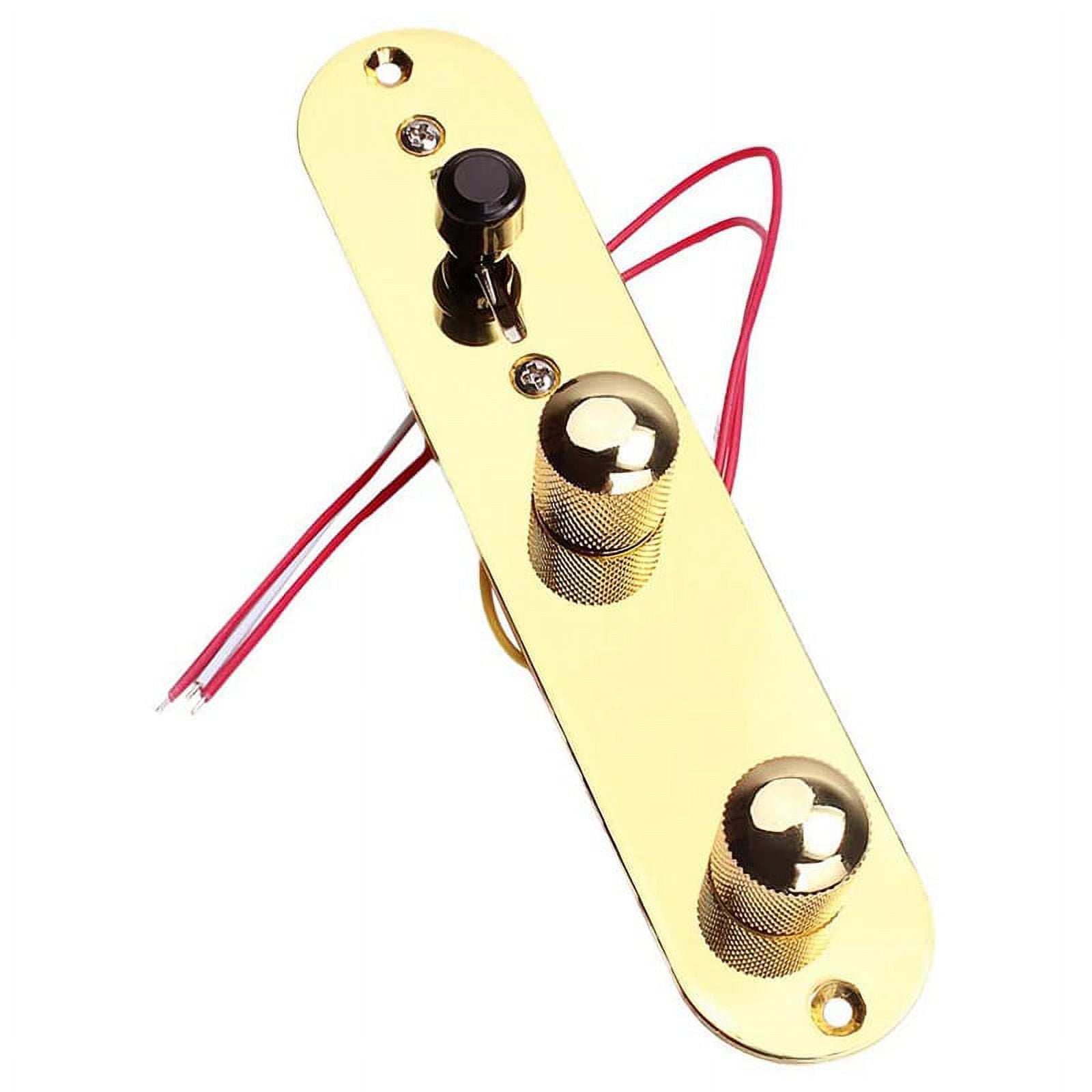 Saddle Bridge Plate 3 Way Switch Control Plate for Fender Gold ...
