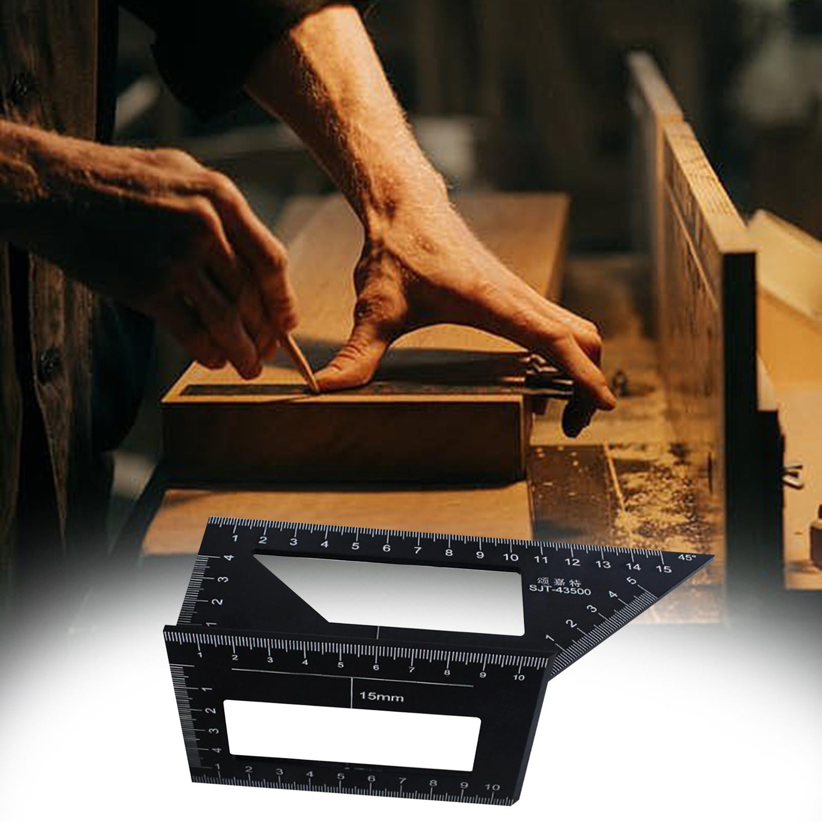 Saddle Layout Square Gauge Woodworking Tool Vertical T Ruler Square ...