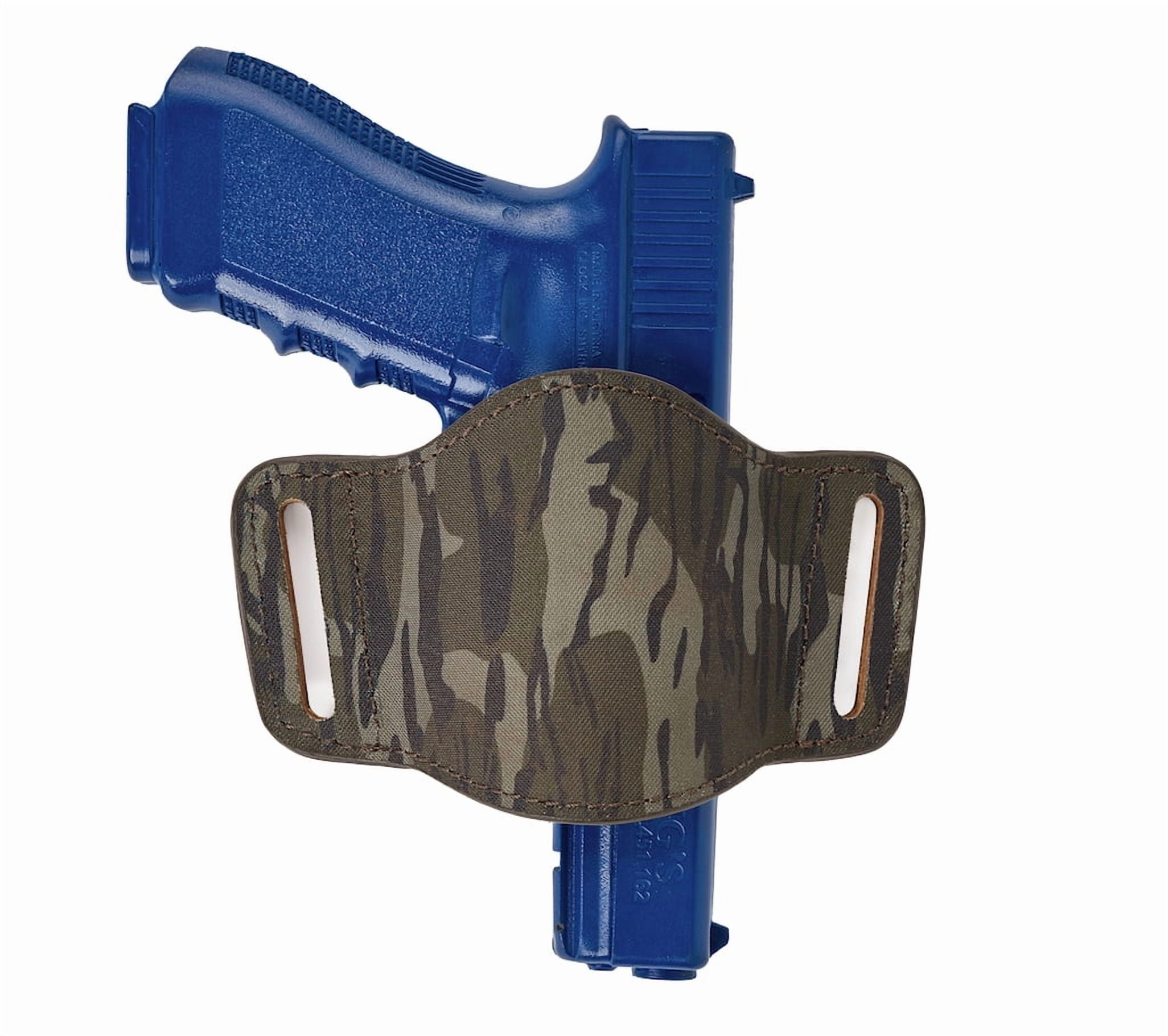Saddle Mate Buffalo Leather Camo Holster Ambidextrous - Walmart.com