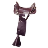 Tough 1 Western Saddle McClellan Replica Cavalry Open 16" Brown RK1 ...
