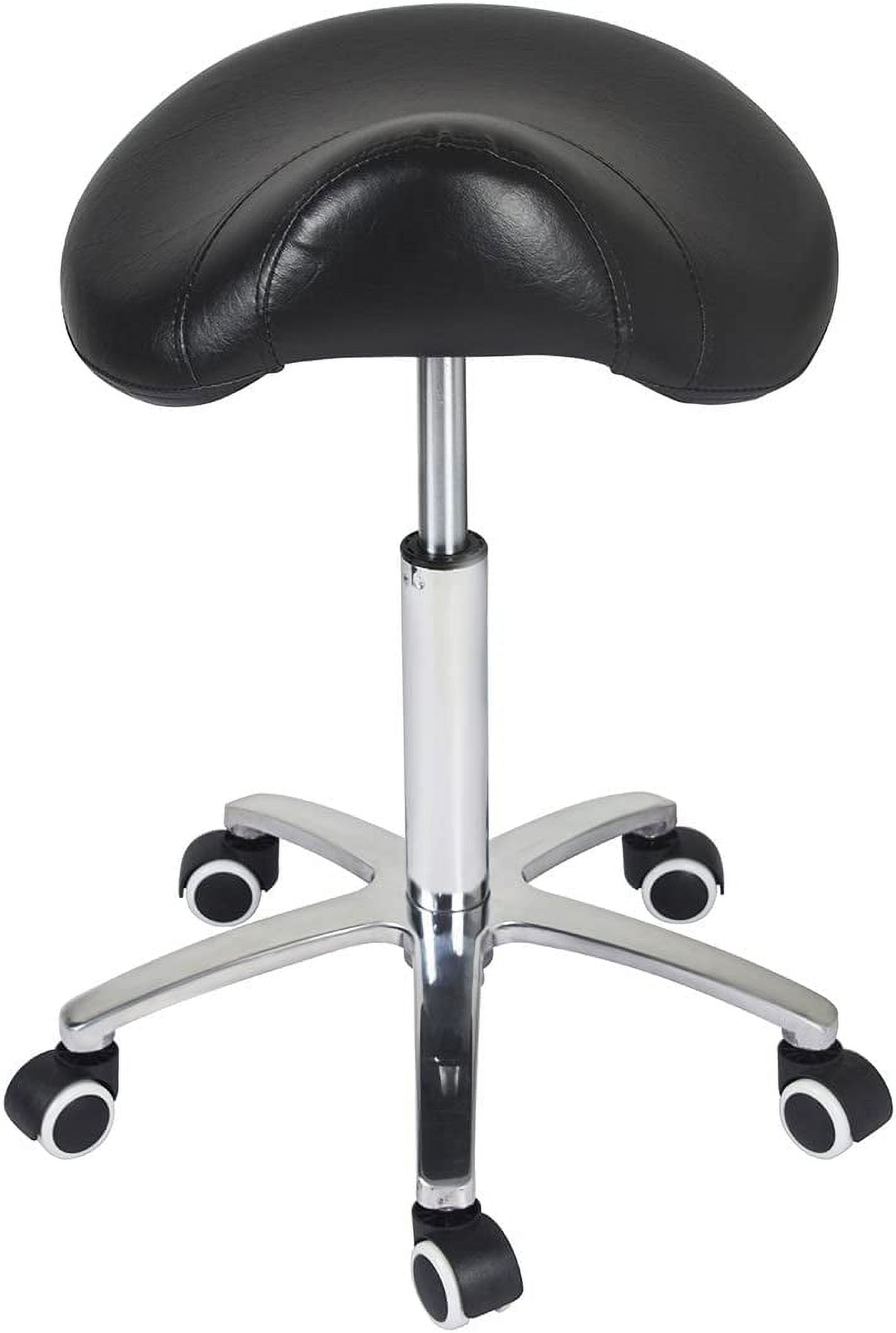 Saddle Stool Rolling Chair for Medical Massage Salon Kitchen Spa ...