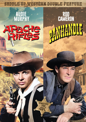 Saddle Up Westerns: Apache Rifles + Panhandle [Restored Double Feature (DVD), Kit Parker Films ...