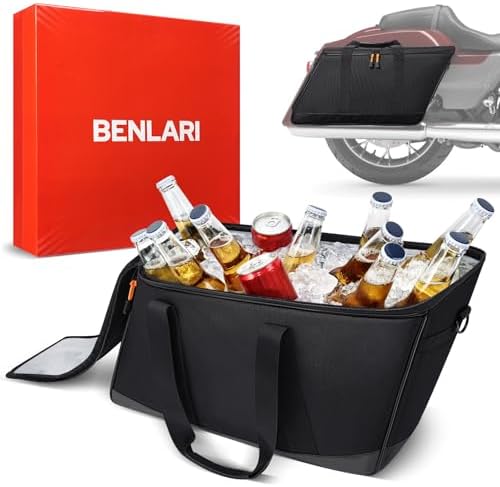 Saddlebag Cooler Bag, Insulated Saddle Bag Cooler Leakproof PVC 900D ...