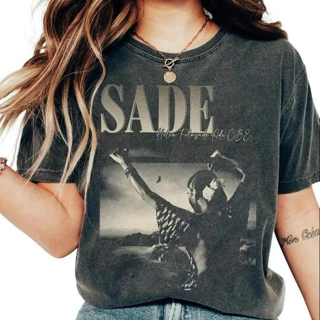 Sade Adu 2024 Tour, 90s Graphic Sade Adu, Pop Music Tour 2024, Vintage ...