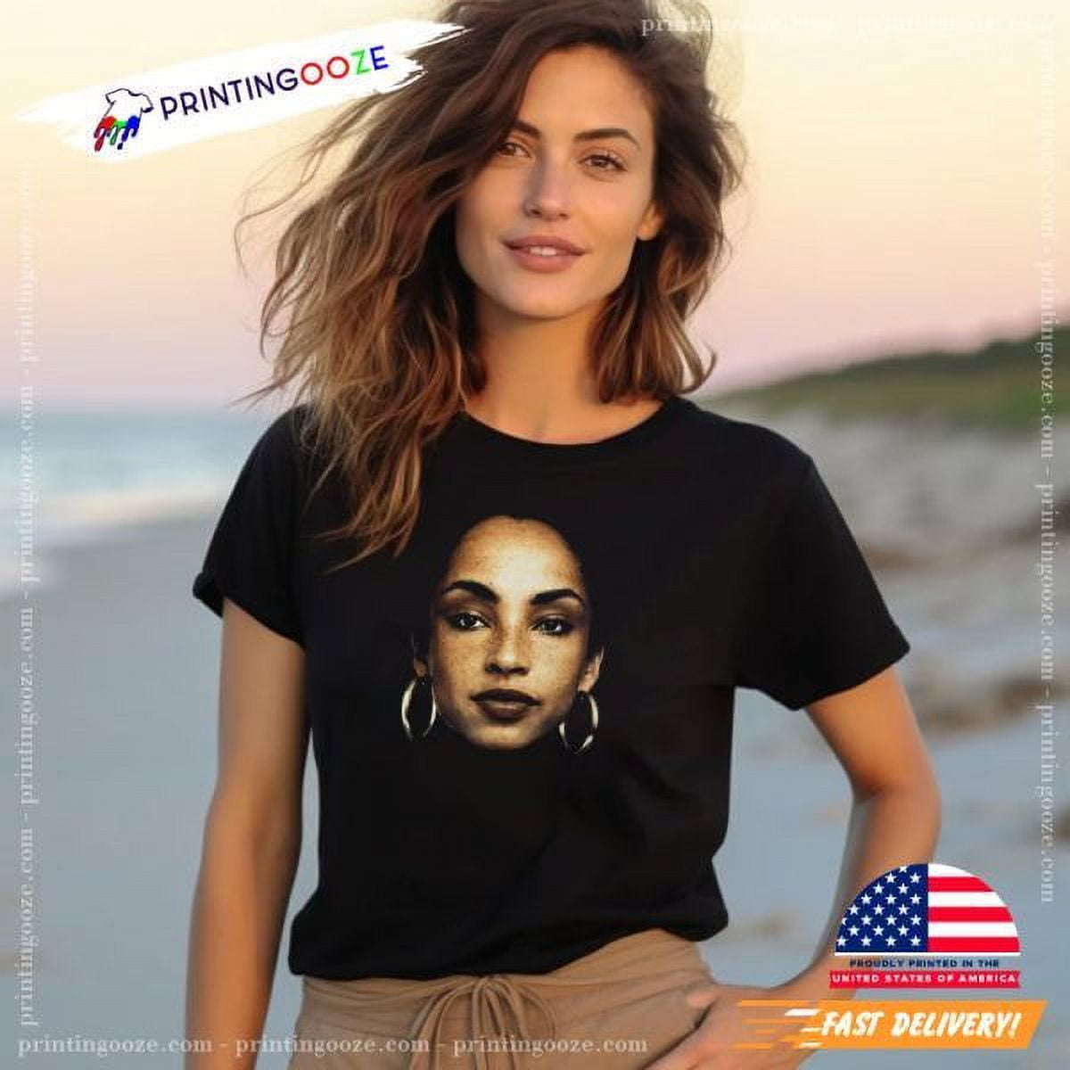 Sade Adu Graphic Sade Singer Shirt - Walmart.com