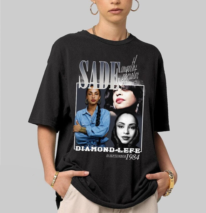 Sade Diamond Lefe Shirt, Sade Shirt, Sade Vintage Shirt, Sade Adu Shirt ... Sade Diamond Lefe Shirt, Sade Shirt, Sade Vintage Shirt, Sade Adu Shirt ...