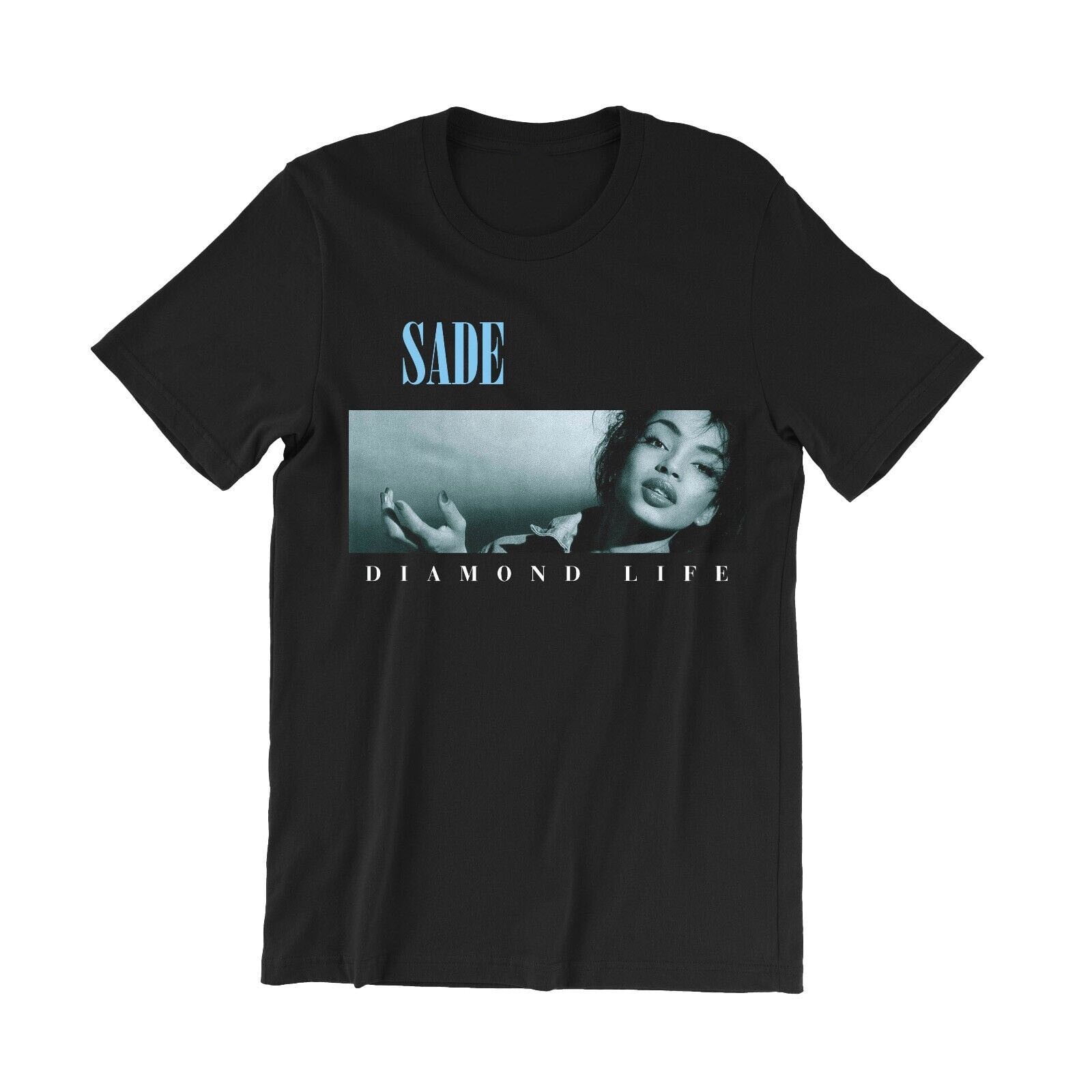 Sade Diamond Life Smooth Operator No Ordinary Love Deluxe Black T-Shirt ...