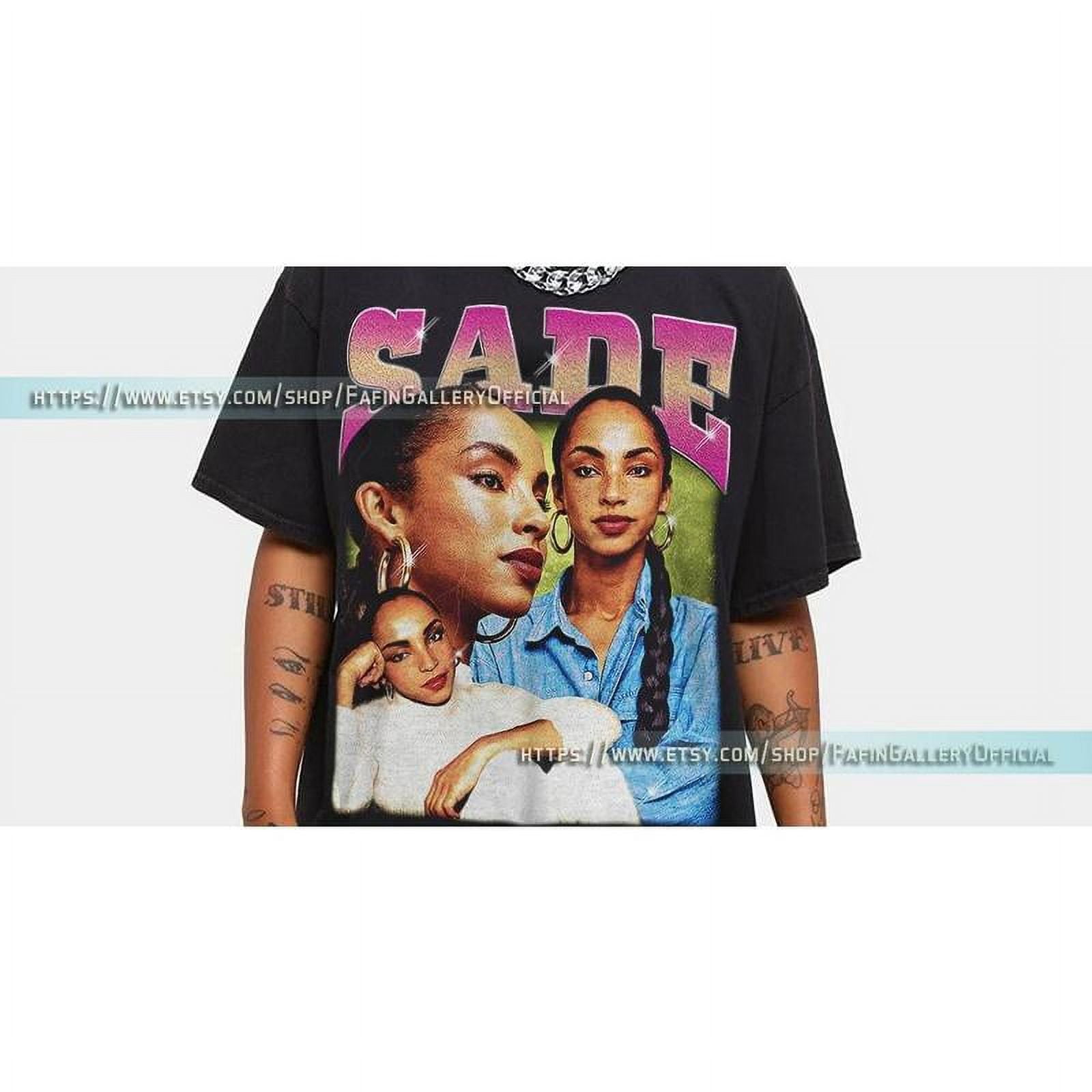 Sade Helen Adu Tshirt, Sade Adu Vintage Style, Sade Singer Music ...