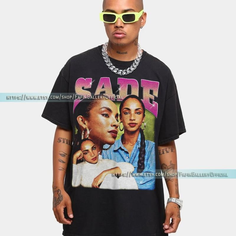 Sade Helen Adu | Vintage Style Sade Adu | 90s Music | Gift for Men and ...