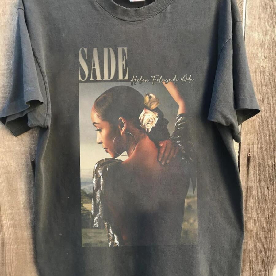 Sade Helen Tshirt, Sade Tour 2024 Helen Folasade Adu Unisex Tshirt ...