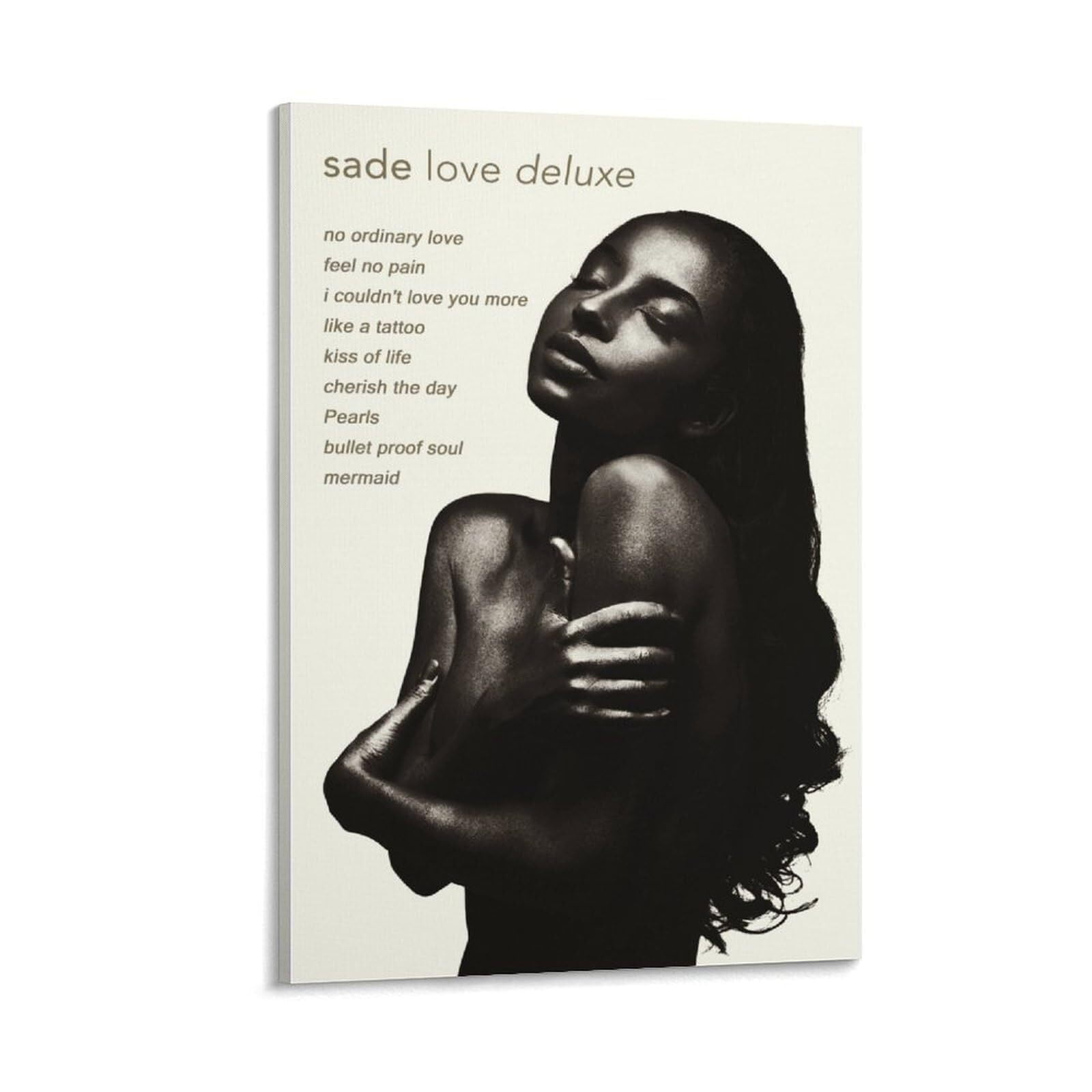 Sade Love Deluxe Album Cover Canvas Poster Print Music Posters for Room Aesthetic - Walmart.com